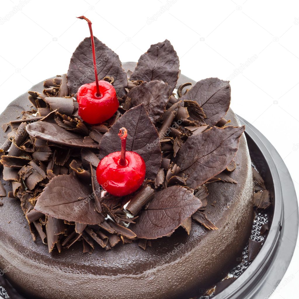 Chocolate cake. Stock Photo by ©amnachphoto 35895051