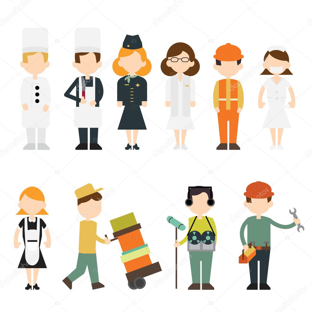 Metiers — Stock Vector © Chany1167 #42845567