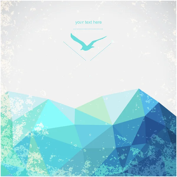 Geometric seagull Vector Art Stock Images | Depositphotos
