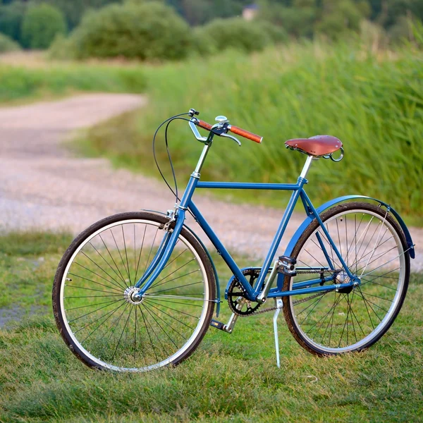 Vintage blue bicycle Stock Photos, Royalty Free Vintage blue bicycle ...