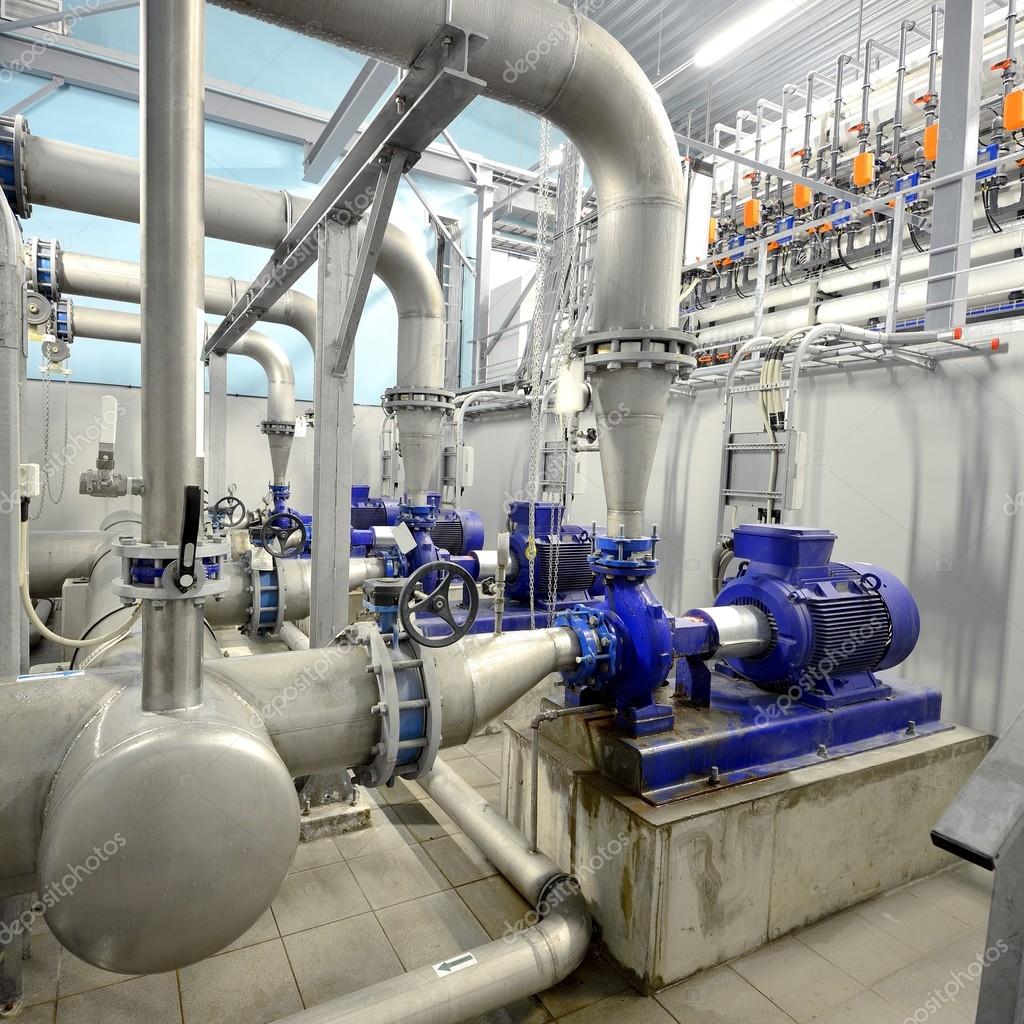 Industrial boiler room Stock Photo by ©alex.stemmer 42688175