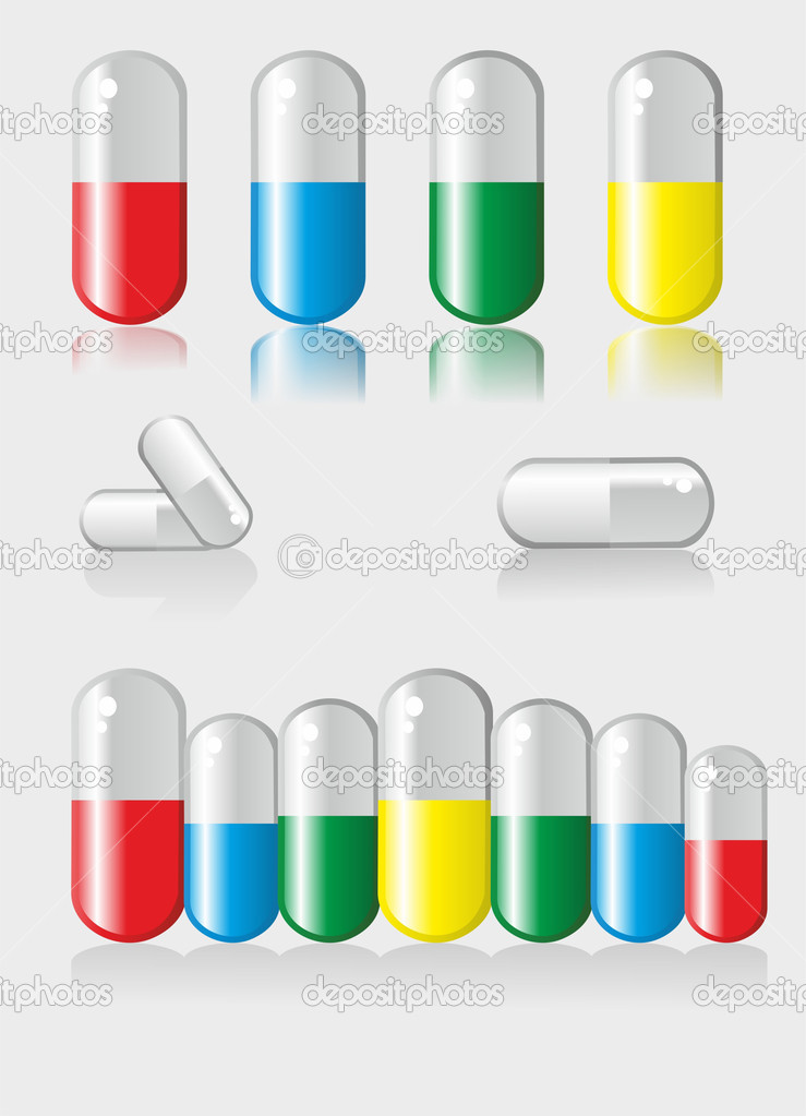 Pastillas Vector de stock #34341375 de ©Son