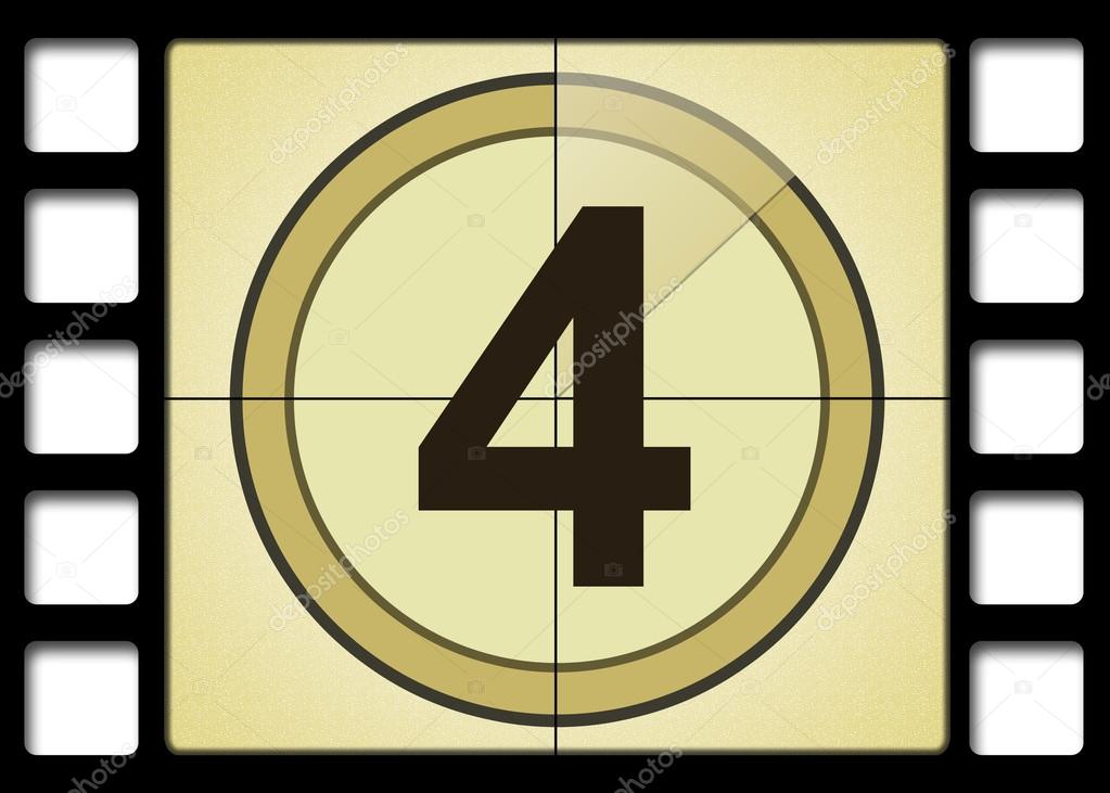 Movie Number 4 Stock Photo by ©ajn 33658079