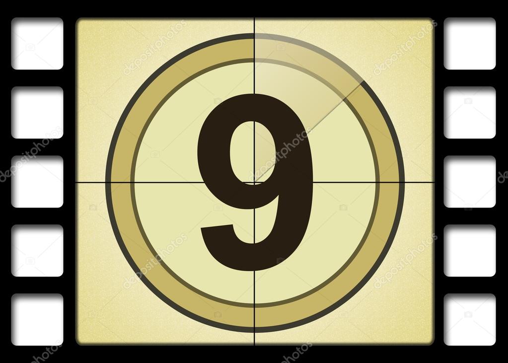 Movie Number 9 — Stock Photo © ajn #33658141