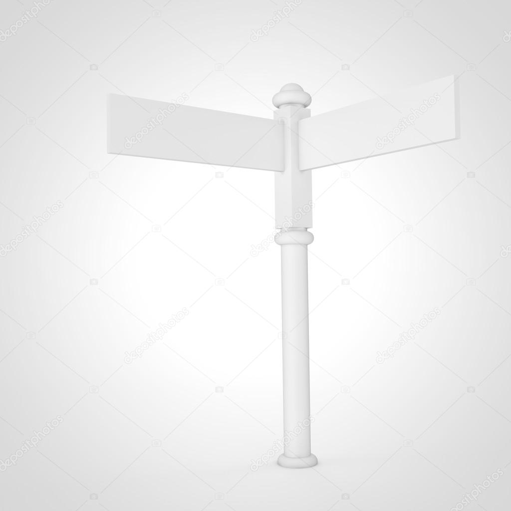 Blank Sign Post — Stock Photo © ajn #35279953