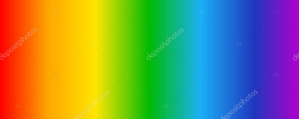 Optical light spectrum. Rainbow gradient background. Electromagnetic ...