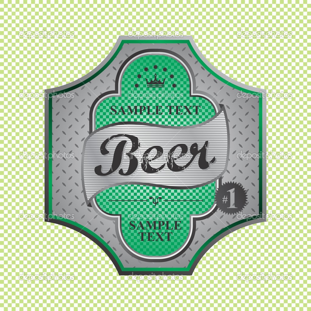 Beer label Stock Vector Image by ©vectorfirst #39168123
