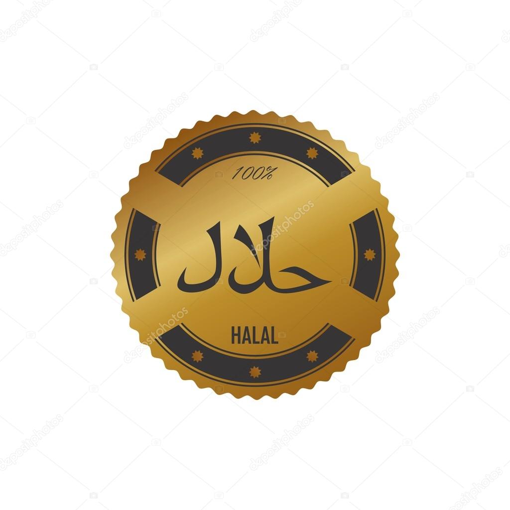 Halal food label theme Stock Vector Image by ©vectorfirst #39485971