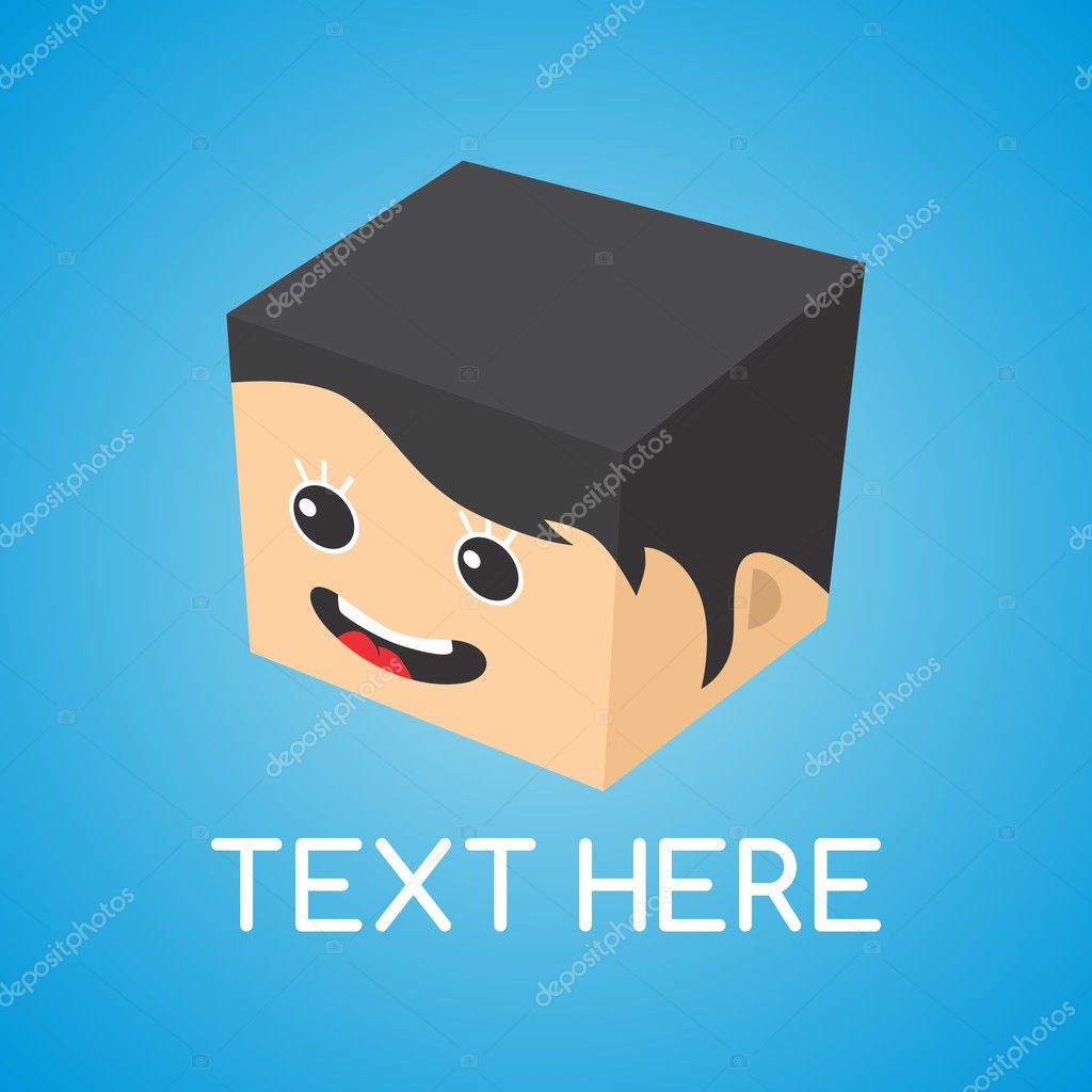 Isometric cartoon character Stock Vector by ©vectorfirst 39517379