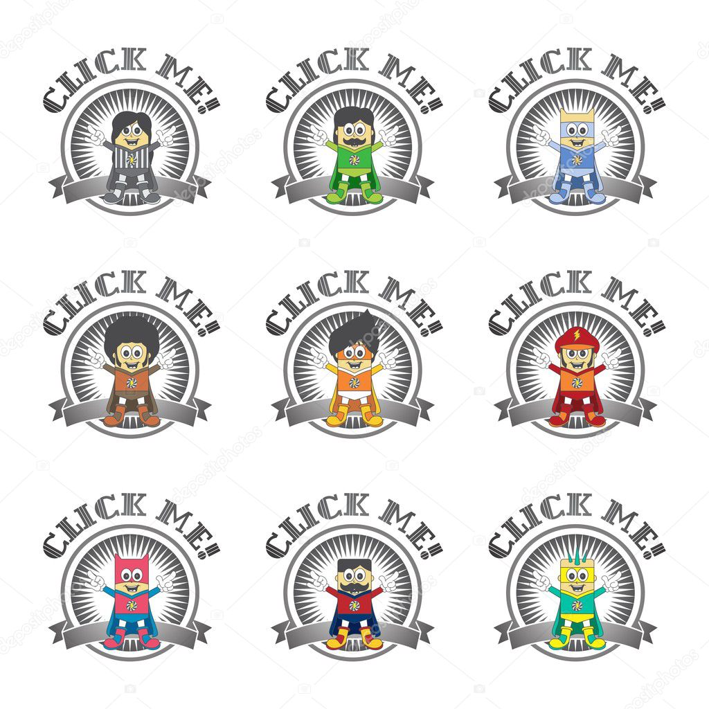 Click me Stock Vector by ©vectorfirst 44193551