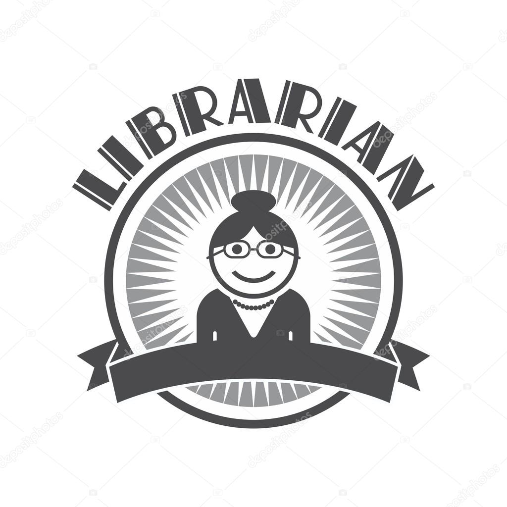 Librarian Stock Vector Image by ©vectorfirst #44196249