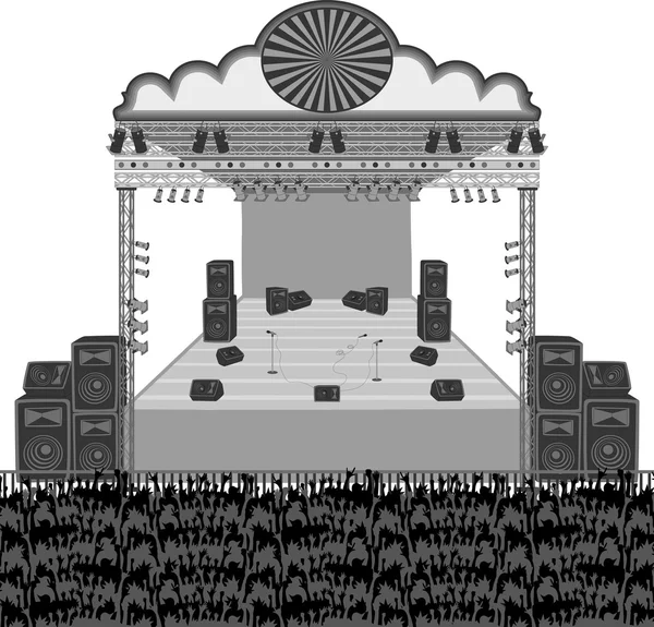 Cartoon stage with Vector Art Stock Images | Depositphotos