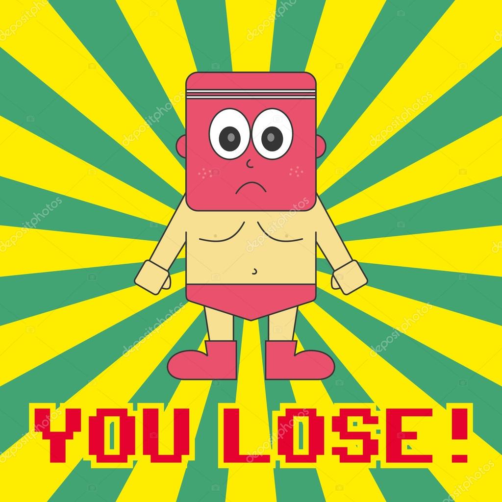 YOU LOSE Stock Vector Image by ©vectorfirst #45208547