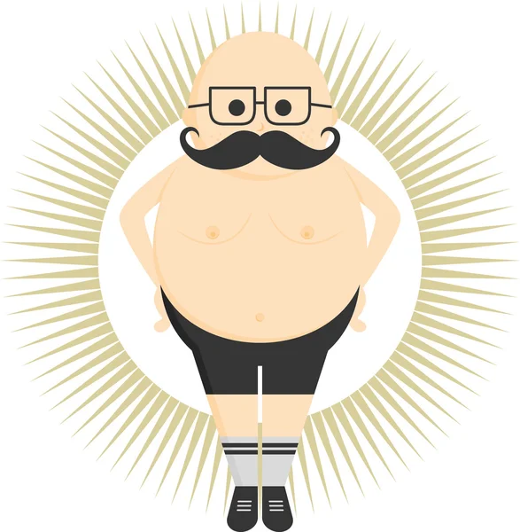 Fat guy avatar Stock Vector Image by ©vectorfirst #45213803
