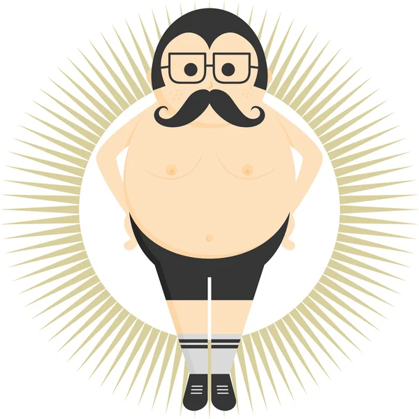 Fat guy avatar Stock Vector Image by ©vectorfirst #45213803