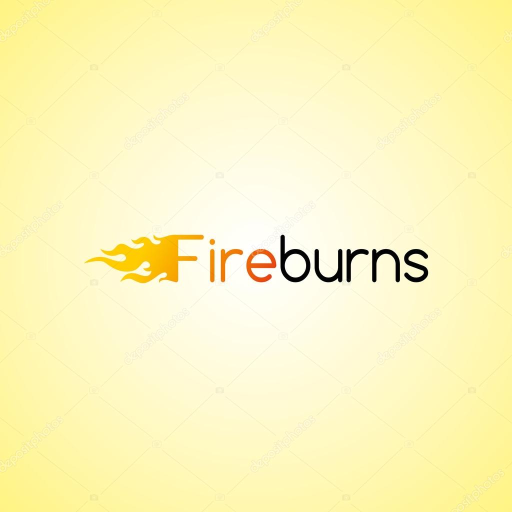 Fire burn art Stock Vector by ©vectorfirst 45212375