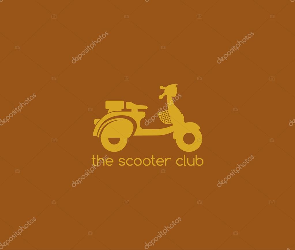 Old scooter art theme Stock Vector Image by ©vectorfirst #45212541