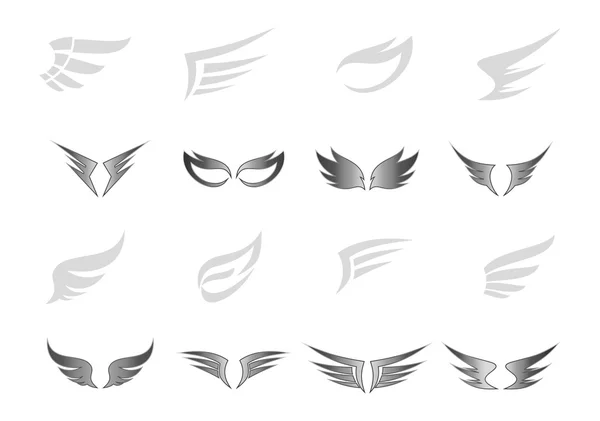 Wings vector set Stock Vector Image by ©chanitar #38370819