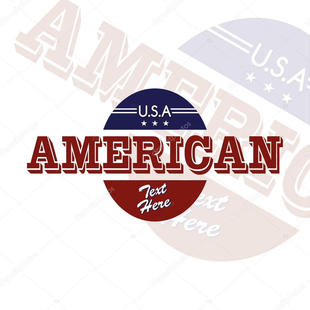 American Stock Vector by ©vectorfirst 45586633
