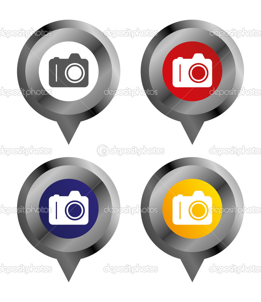 Photo & picture sign set Stock Vector by ©vectorfirst 45601453
