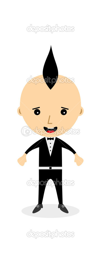Executivo terno cartoon homem Vetor de ©vectorfirst 45606387