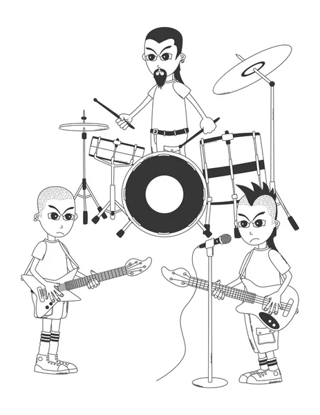 100,000 Banda de dibujos animados Vector Images | Depositphotos