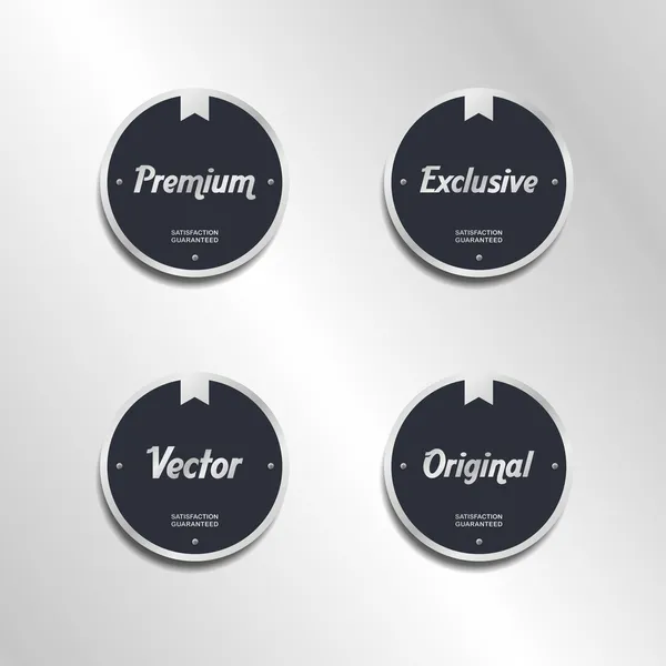 Etiquetas premiun vector imágenes de stock de arte vectorial ...