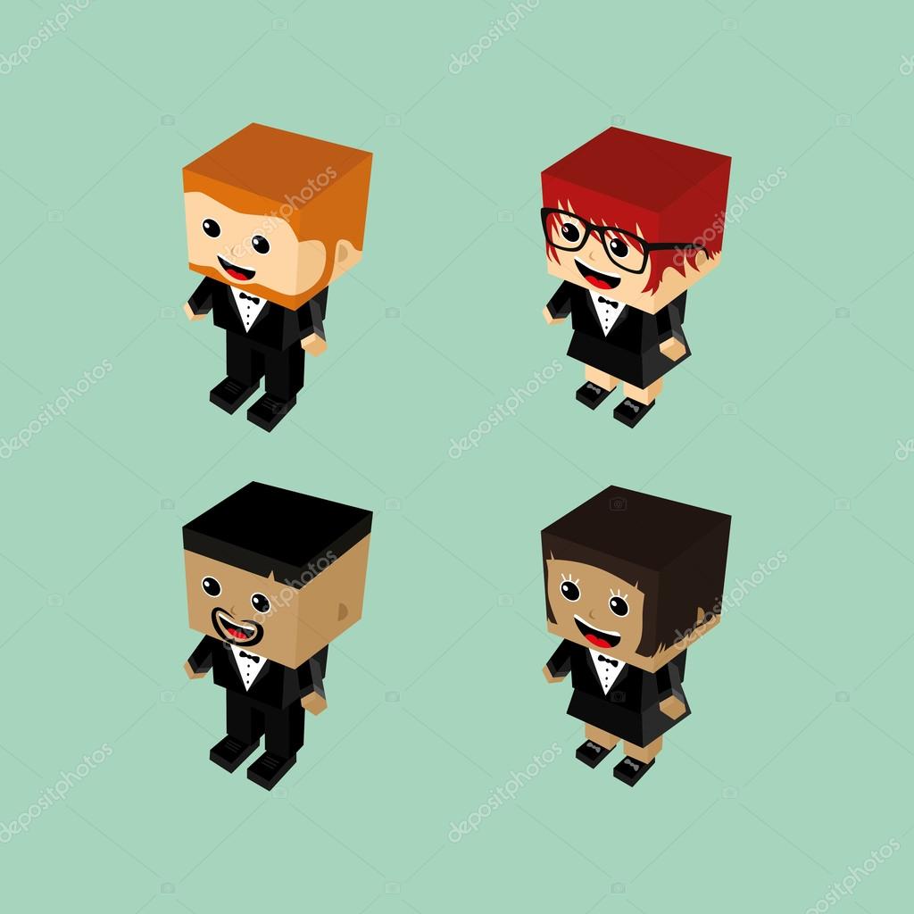 Video game character set Stock Vector Image by ©vectorfirst #47634379