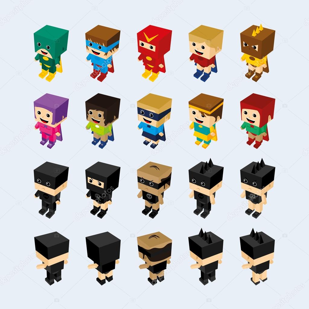 Isometric Cartoon Images at Kurt Riddle blog