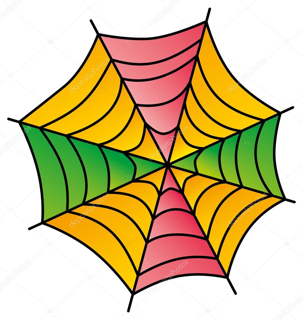 Spider-web art illustration Stock Vector Image by ©vectorfirst #49301055
