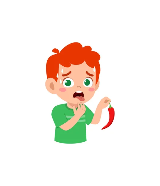 Cute Little Kid Stand While Crying Because Ice Cream Falling Stock ...