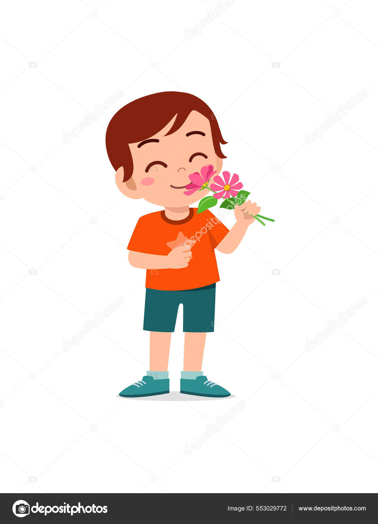 Olor A Flor Clipart 1.000+ Guisante De Olor Ilustraciones De Stock,