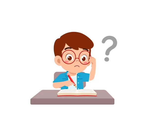 Tareas escolares imágenes de stock de arte vectorial | Depositphotos