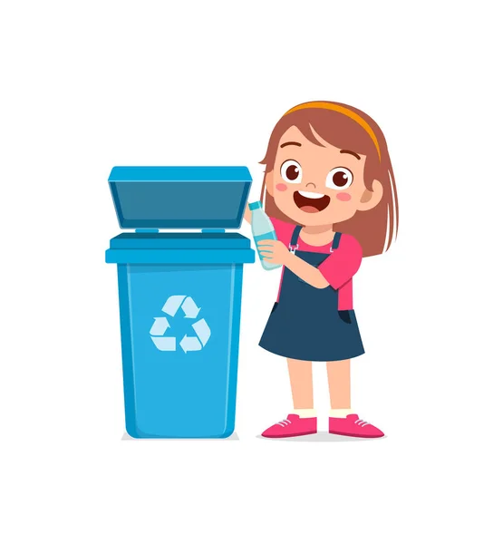 Ninos reciclage imágenes de stock de arte vectorial | Depositphotos