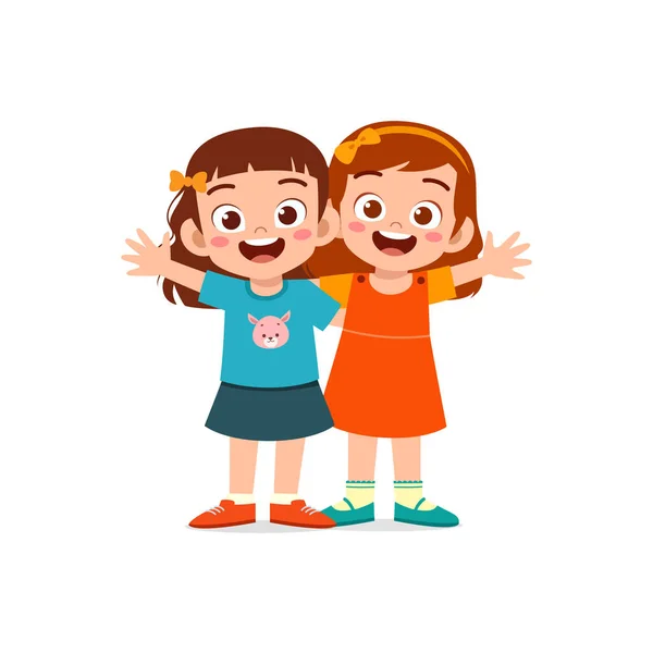 快乐可爱的小女孩做衣服的过程 图库矢量图©colorfuelstudio 313367122