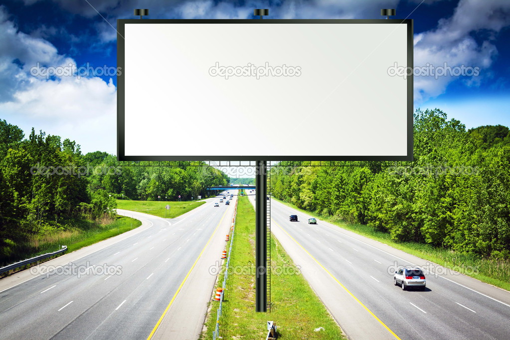 Advertising panel — Stock Photo © olgamjobfr #33661135