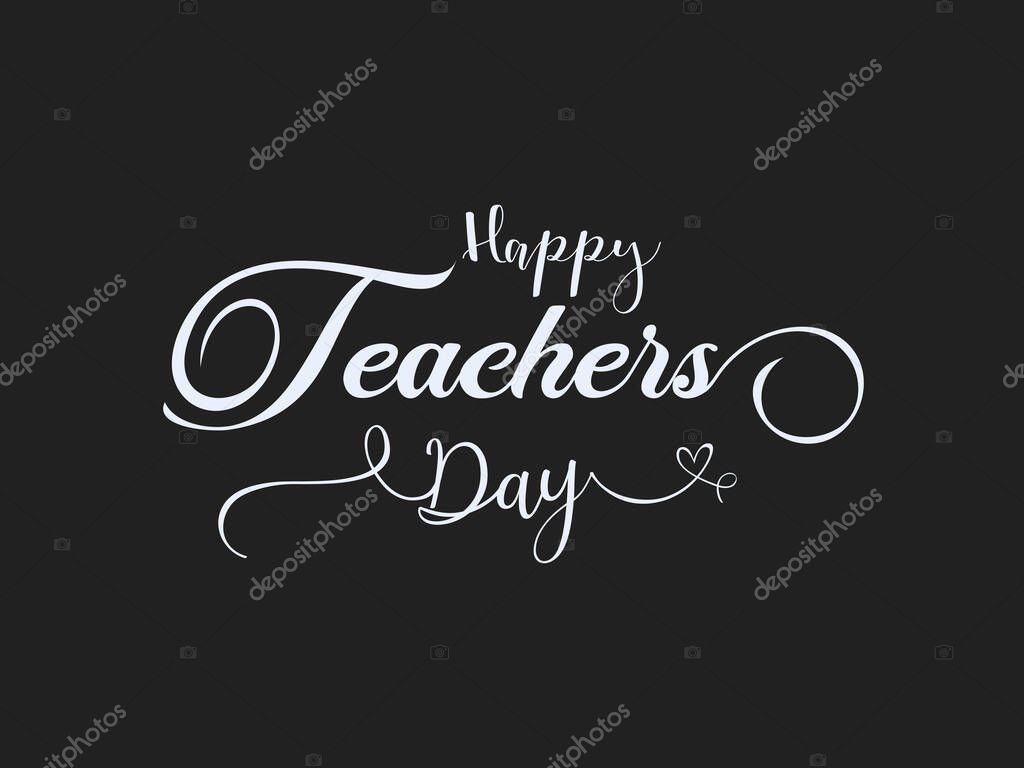 Concepto de diseño de cartas caligráficas del feliz día de los ...