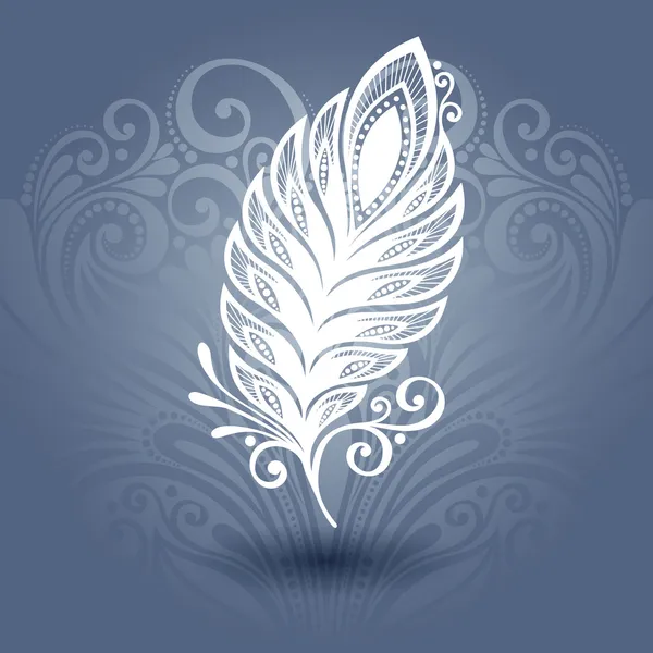 Feather swirl background Vector Art Stock Images | Depositphotos