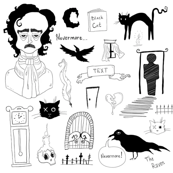 Scary symbols Vector Art Stock Images | Depositphotos