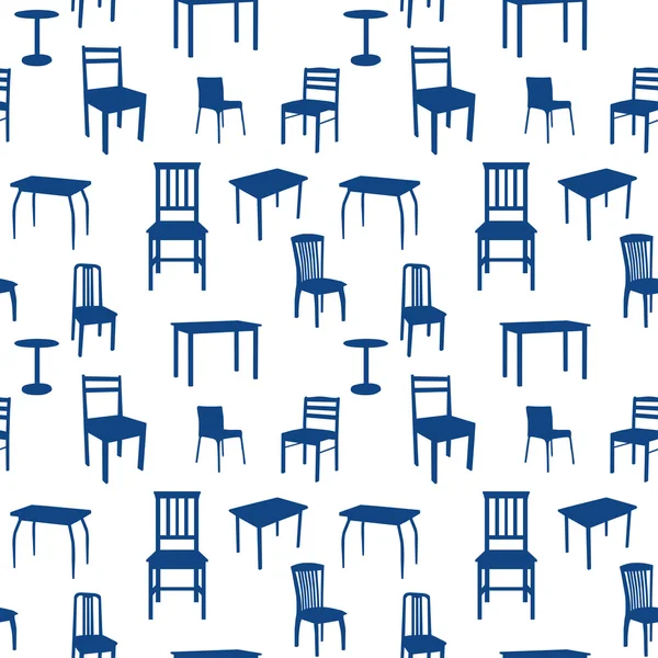 Set Chairs Tables Vector Illustration Stock Vector Image by ©orfeev ...