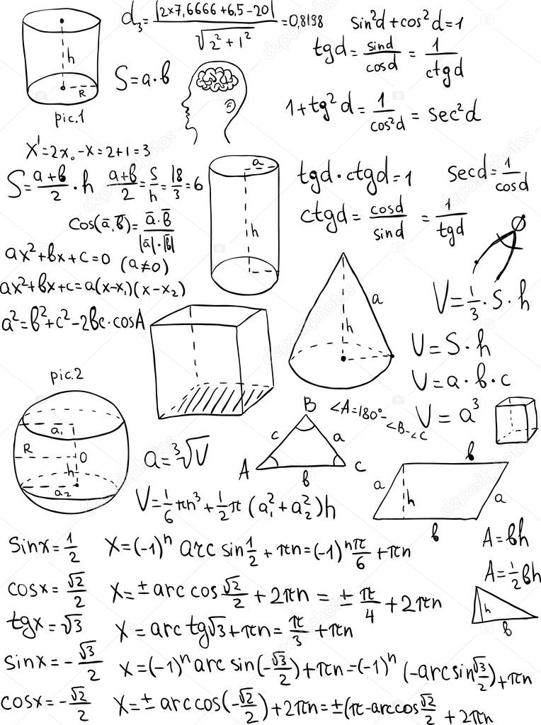 Geometry,equation Stock Vector Image by ©orfeev #38105403