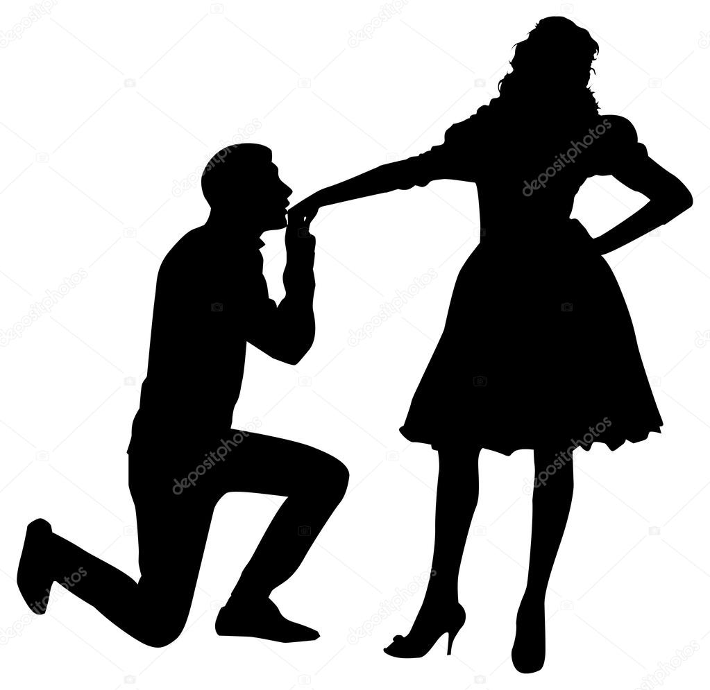 Engagement Silhouette