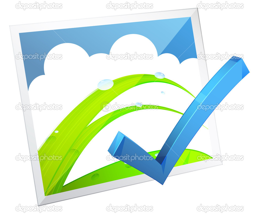 Image File Check mark Stock Vector by ©designpraxis 34051979