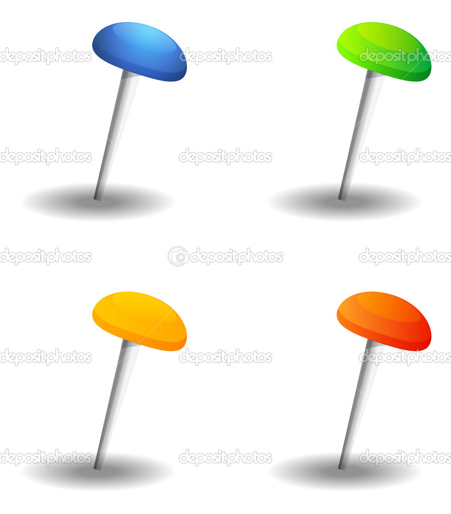 Pin Icon Stock Vector by ©designpraxis 36198649