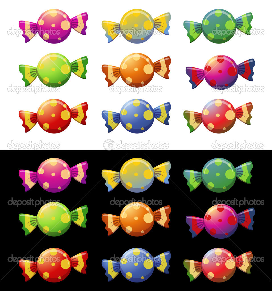 Candy icon set Stock Vector by ©designpraxis 43447365
