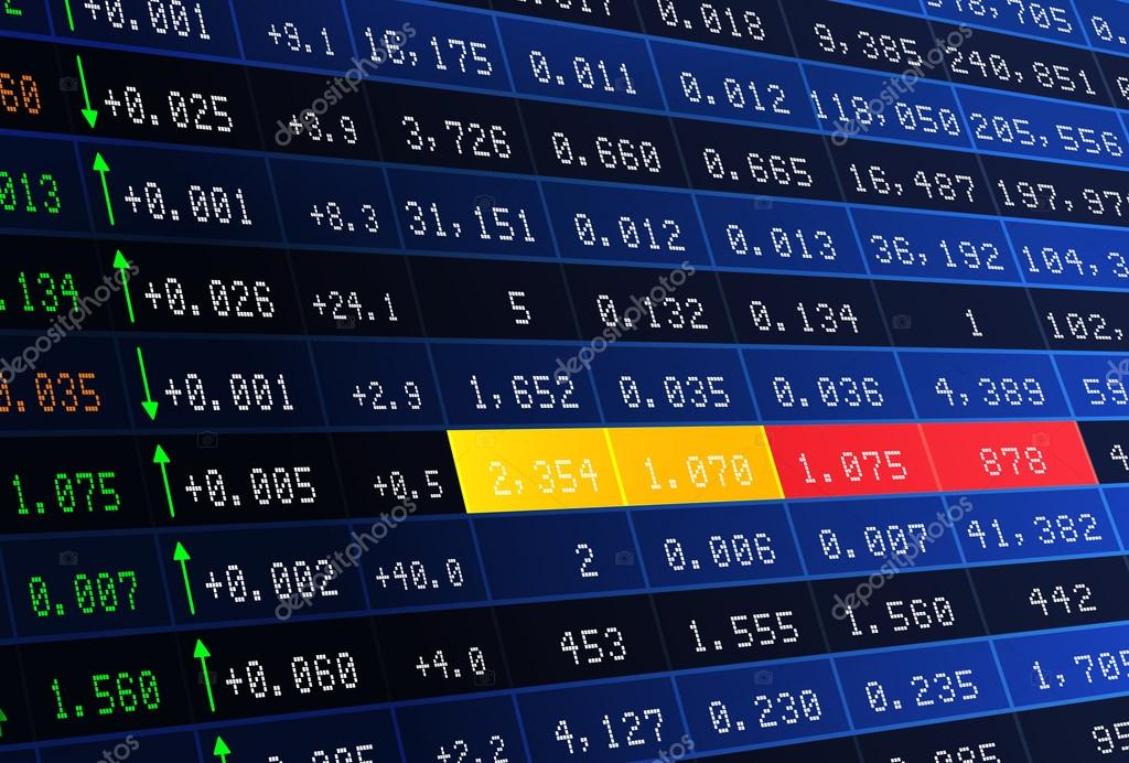 Stock Market Data Stock Vector by ©designpraxis 46688745