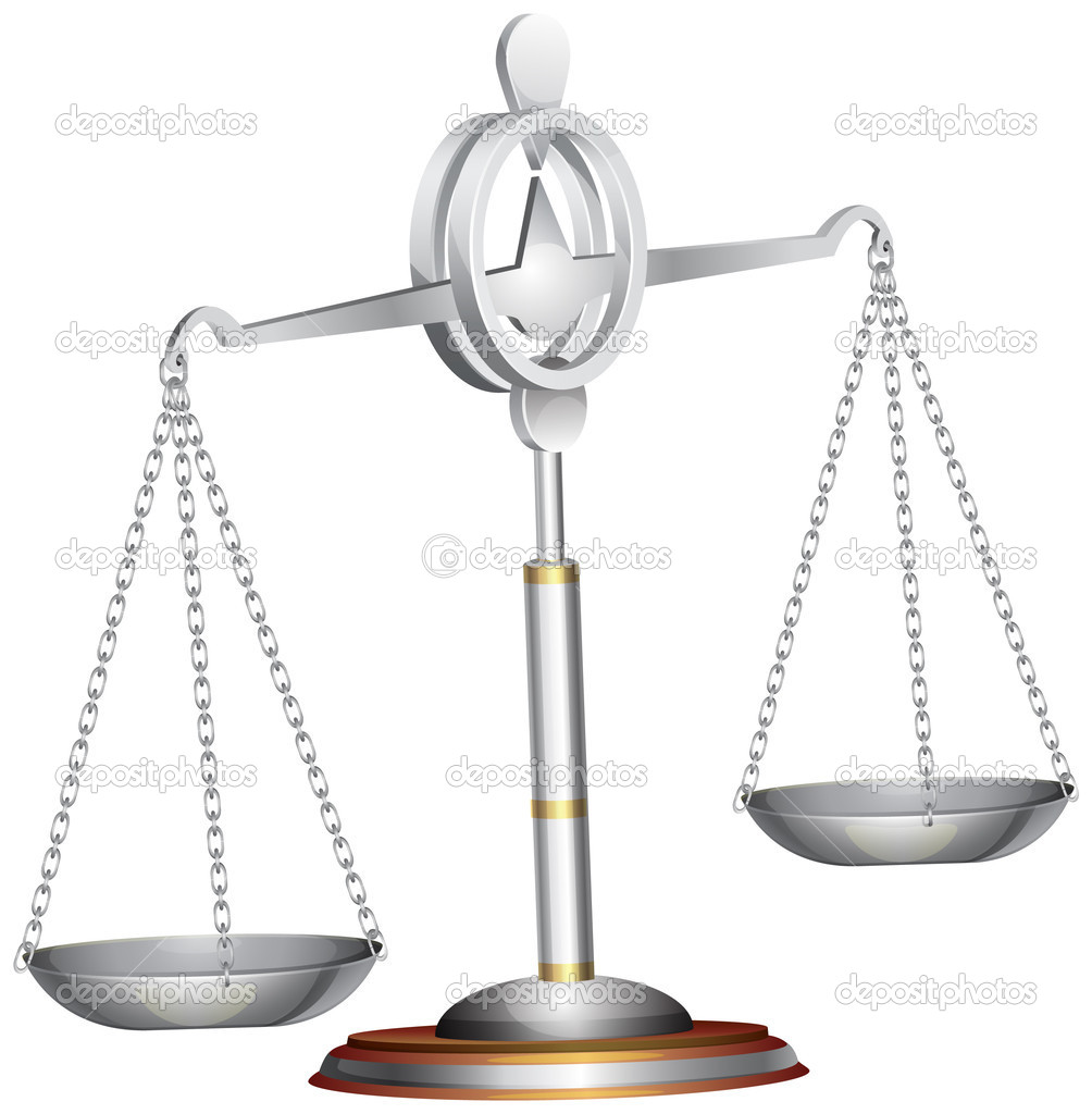 Justice Balance Icon — Stock Vector © designpraxis #49381641