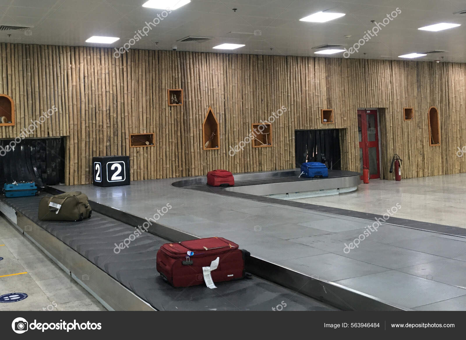 Baggage Carousel Arrival Hall Birsa Munda Airport Ranchi India 13Th ...