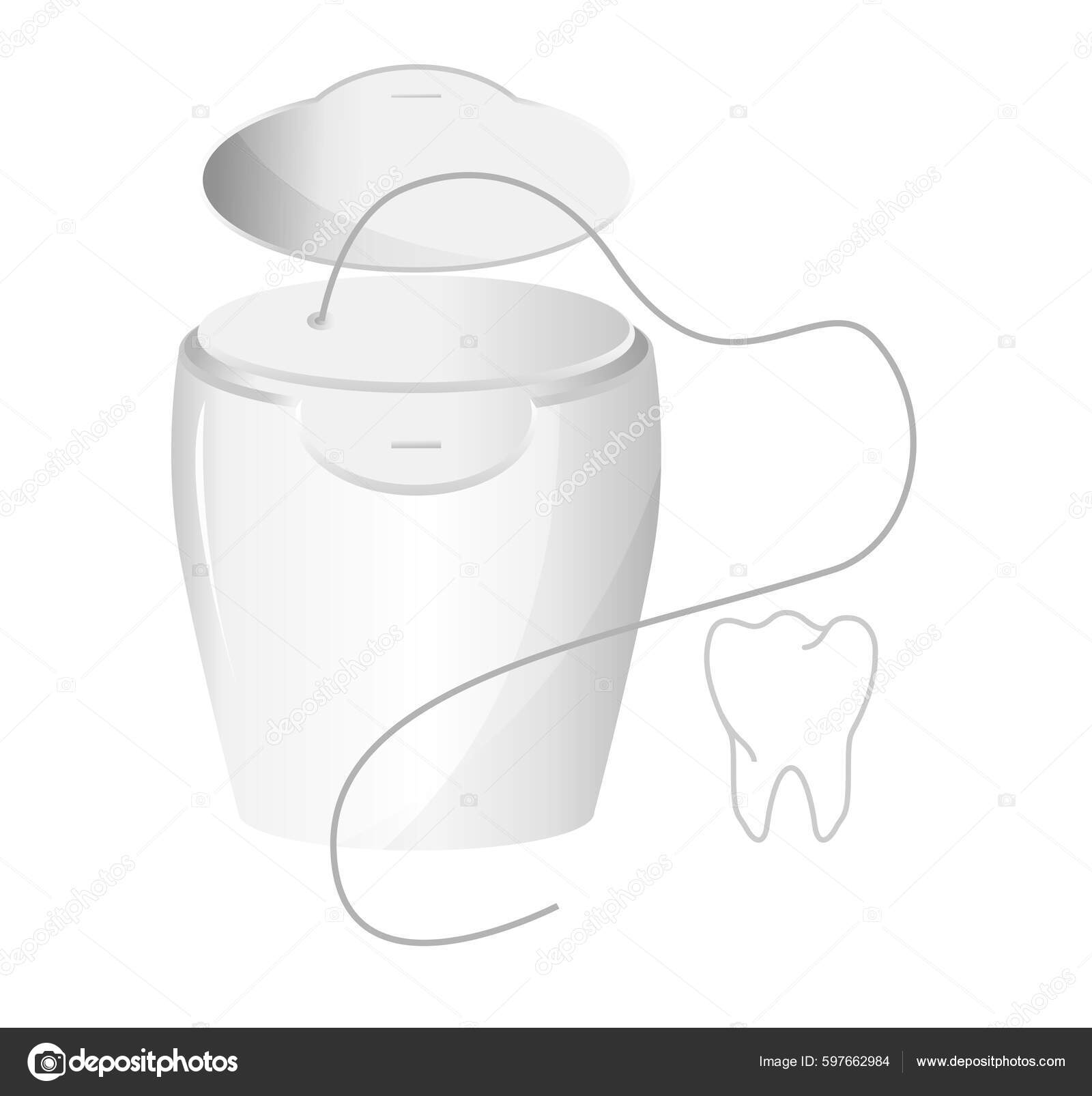 Dental Floss Drawing