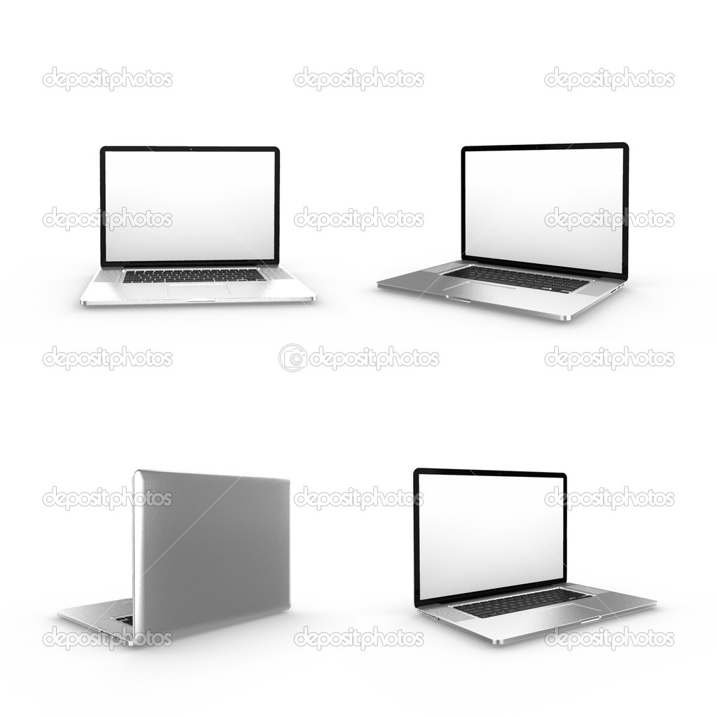 Collection of laptops — Stock Photo © Pedro_II #34520083